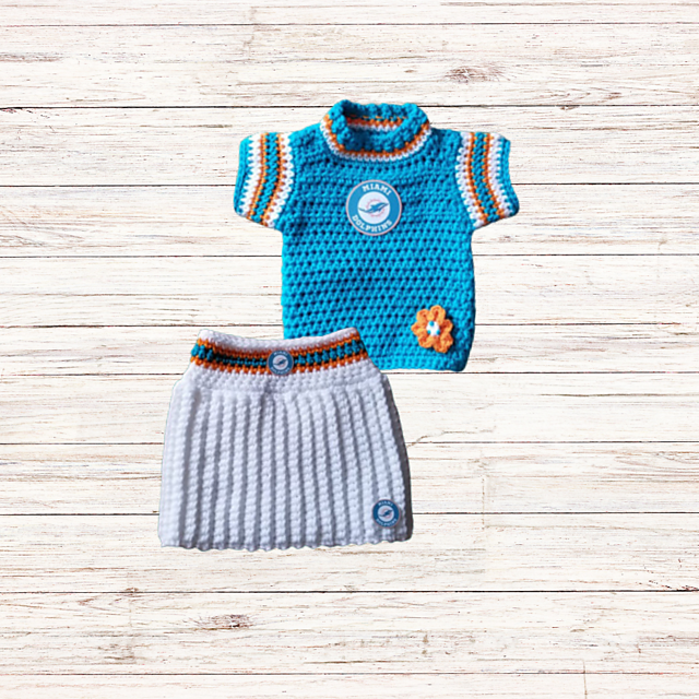 Ravelry: Miami Dolphins Girl pattern by DWC