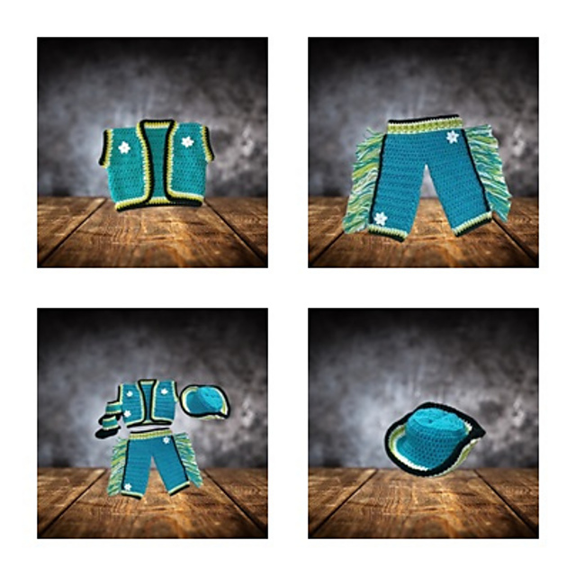 Ravelry: boys cowboy costume, #73 pattern by DWC