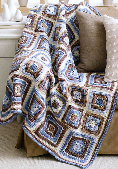 Ravelry: Deco Blocks Blanket pattern by Bernat Design Studio