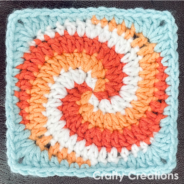 Ravelry: Candy Swirl Granny Square pattern by Kirstin Campbell-Harris