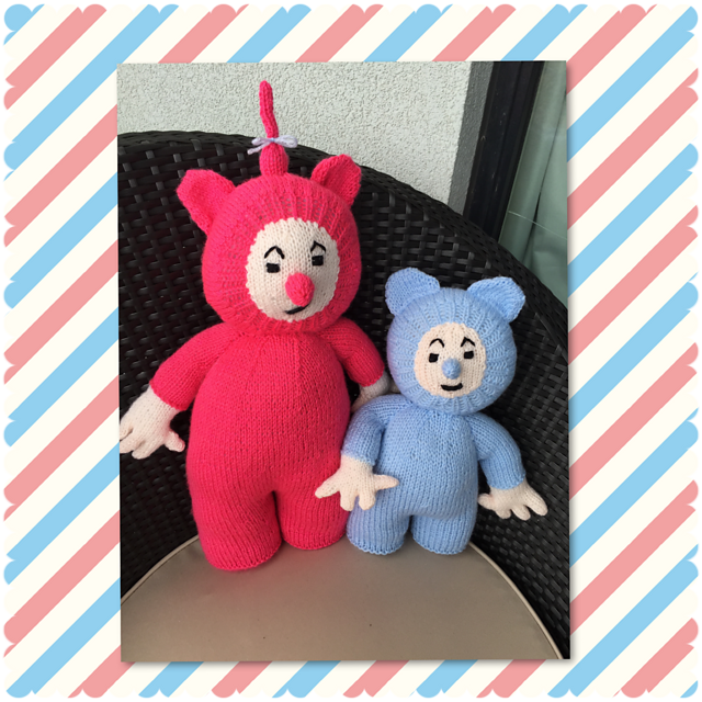 Ravelry: Billy & Bam Bam knitted pattern by Lynne Price-Haskins