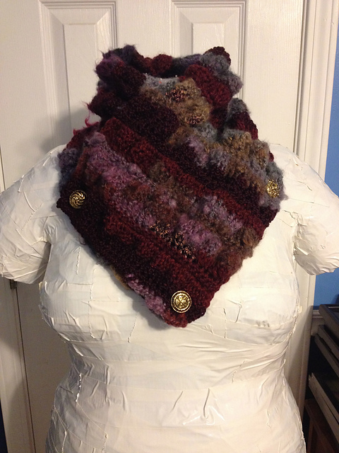 Ravelry: Radiant Ripple Cowl pattern by Shelley Moore