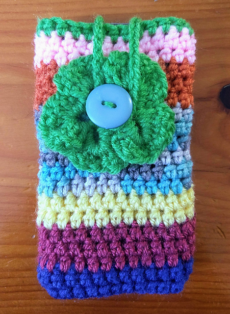 Ravelry: Cell Phone Cozy pattern by Crafty Reason
