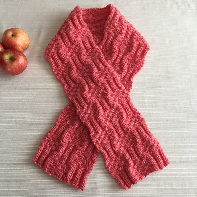 Ravelry: Checkerboard Scarf pattern by Susan Brown