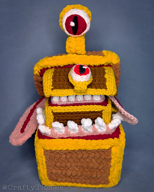 Ravelry: Mimic Chest pattern by CraftyTibbles