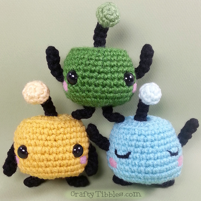 Ravelry: Junimo pattern by CraftyTibbles
