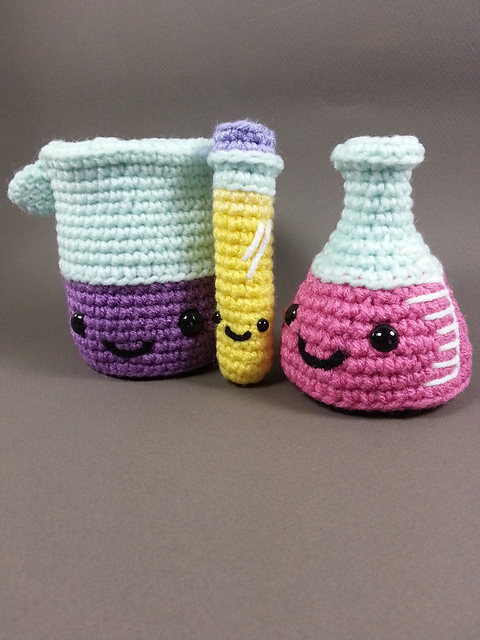 Ravelry: Laboratory Set Crochet Amigurumi pattern by CraftyTibbles