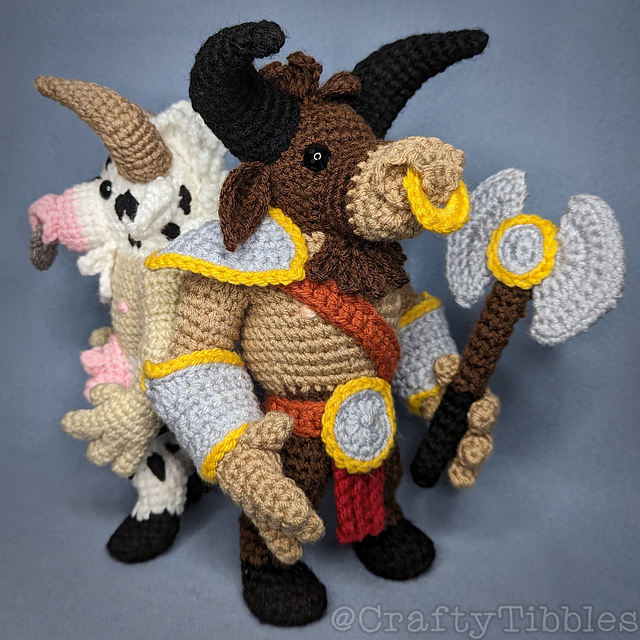 Ravelry: Minotaur pattern by CraftyTibbles