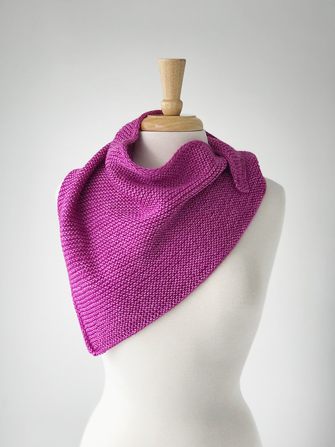 Ravelry: Garter Bandana pattern by Loop Designs