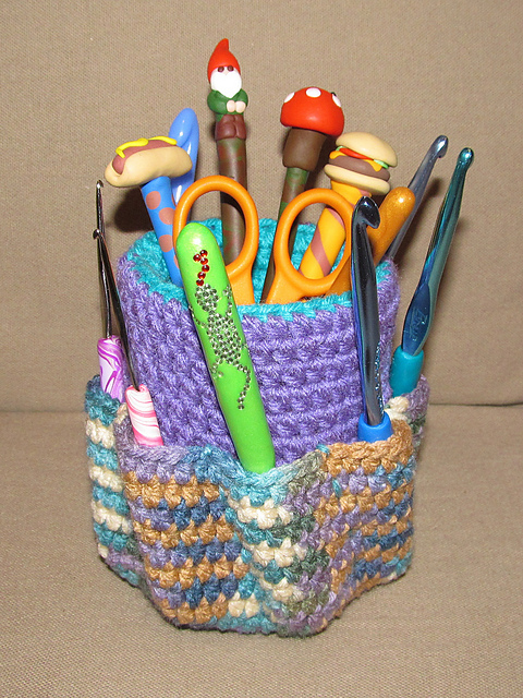 Ravelry: Hook Caddy pattern by Crazy Curls Crocheting