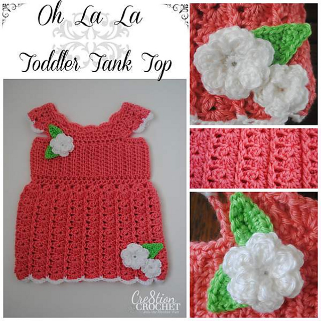 Ravelry: Oh La La Toddler Tank - Toddler pattern by Lorene Haythorn ...
