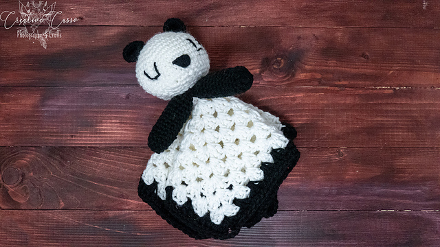 Ravelry: Panda Security Buddy Blanket pattern by The AZ Tribe