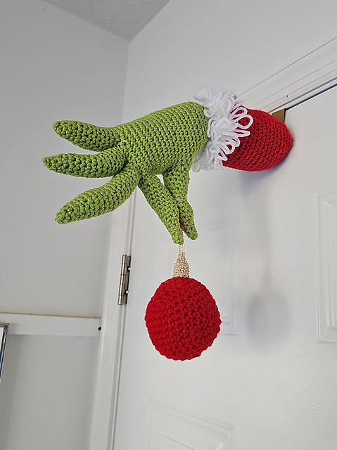Ravelry: The Grinch Hand Ornament pattern by Sharon E. Santorum