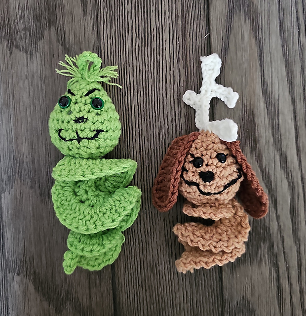 Ravelry: Grinch and Max Spinners pattern by Sharon E. Santorum