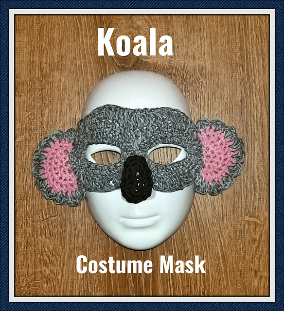 Ravelry: Koala Bear Costume Mask pattern by Sharon E. Santorum