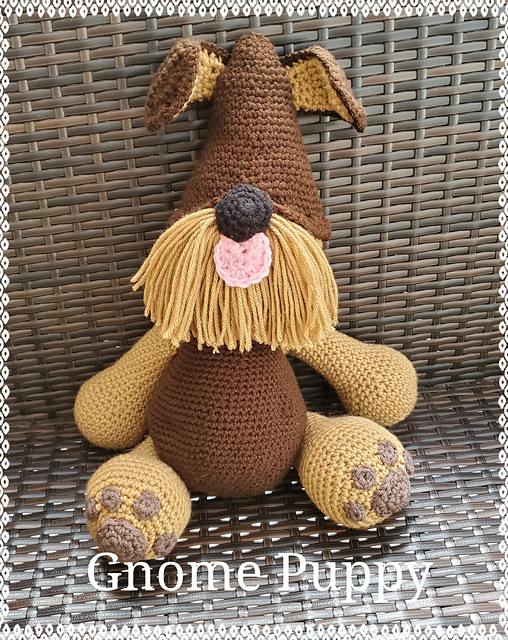 Ravelry: Puppy Dog Gnome pattern by Sharon E. Santorum