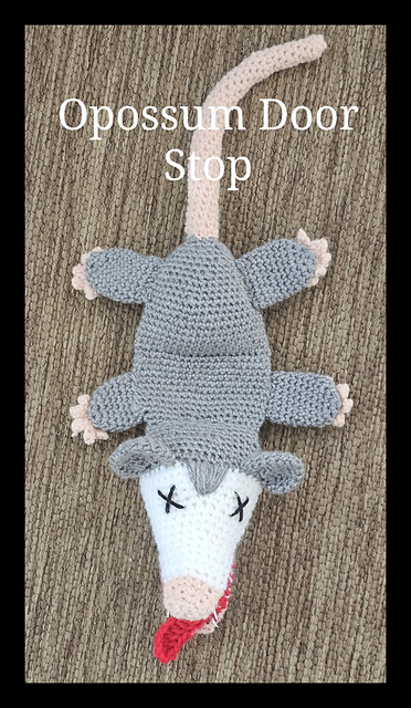 Ravelry: Funny Squished Opossum Door Stopper pattern by Sharon E. Santorum