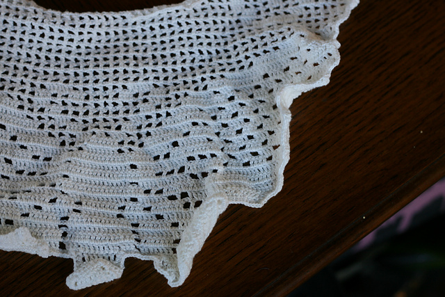 Ravelry: Filet Crochet Butterfly Yoke pattern by Adeline Cordet
