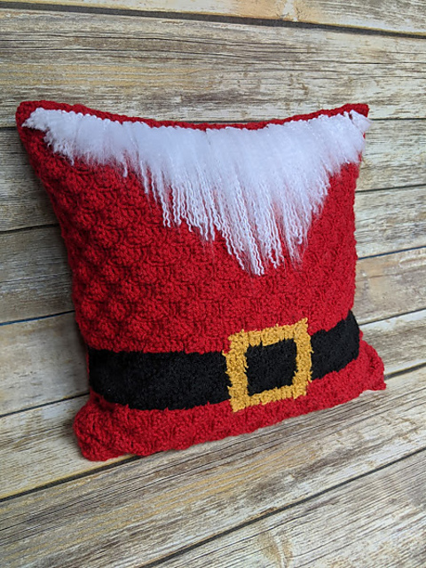 Ravelry: Santa Clause Pillow pattern by Lauren B Parks