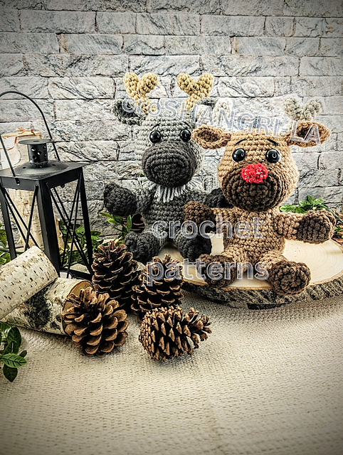 Ravelry: Rusty the reindeer pattern by Lauren B Parks