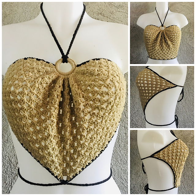 Ravelry: 2 way Heart Top pattern by Kaye Estefanio