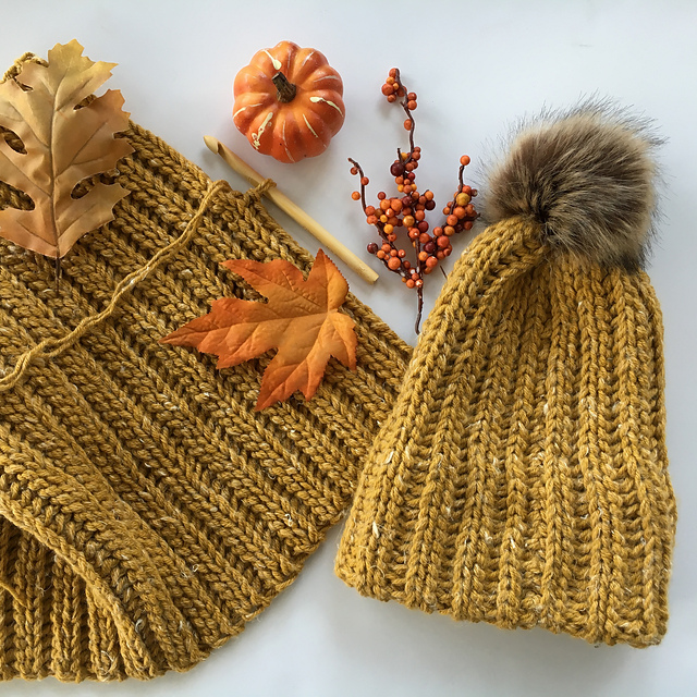 Ravelry: Ridge Coast Double Brim Beanie pattern by Amy Minard
