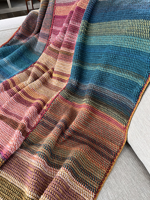 Ravelry: Days Go By Temperature Blanket pattern by Amy Minard