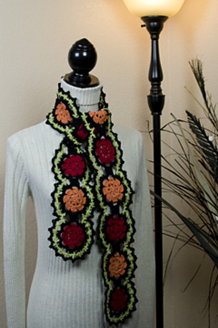 Ravelry: Byzantine Scarf pattern by Susan Lowman
