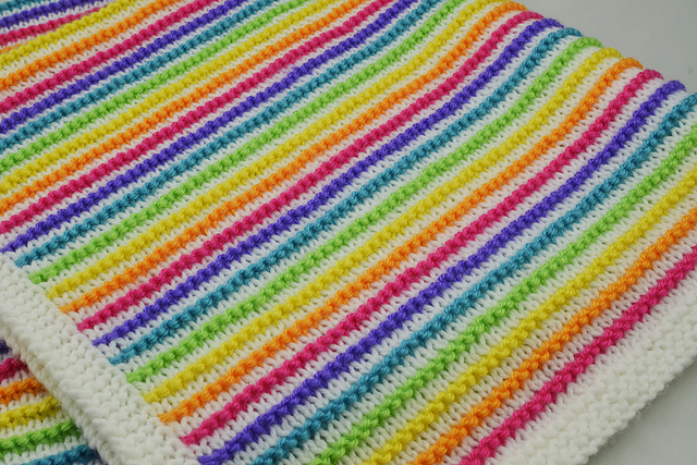 Ravelry: Sassy Stripes Baby Blanket pattern by Susan Lowman