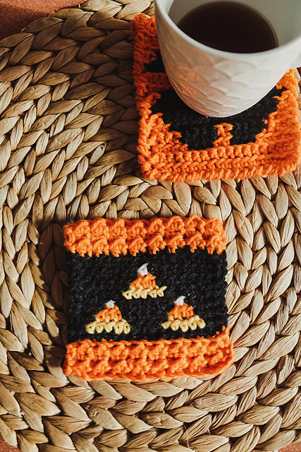 Ravelry: Candy Corn Coaster pattern by Shanice Laughlin