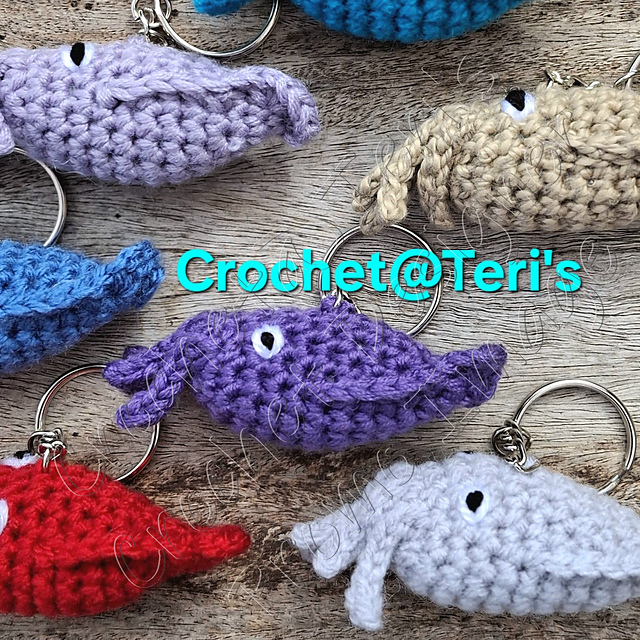 Ravelry: Cuttlefish Keychain pattern by Crochet at Teri's