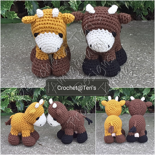 Ravelry: Cow / Calf pattern by Crochet at Teri's