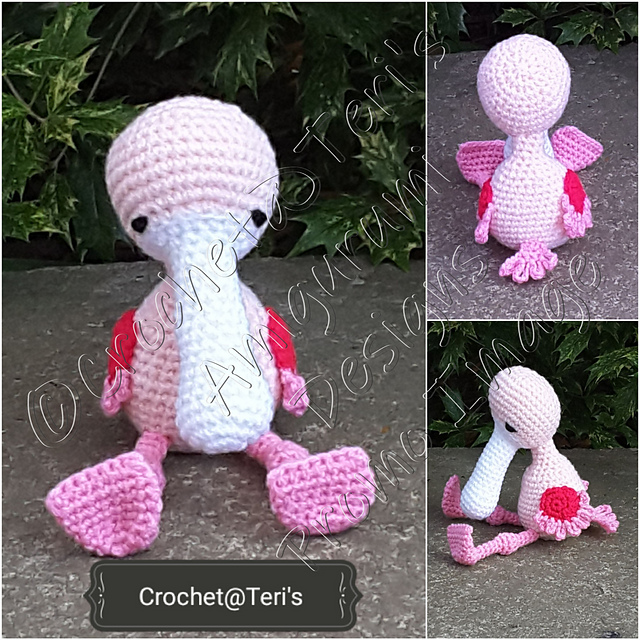 Ravelry: Roseate (Blush) Spoonbill pattern by Crochet at Teri's