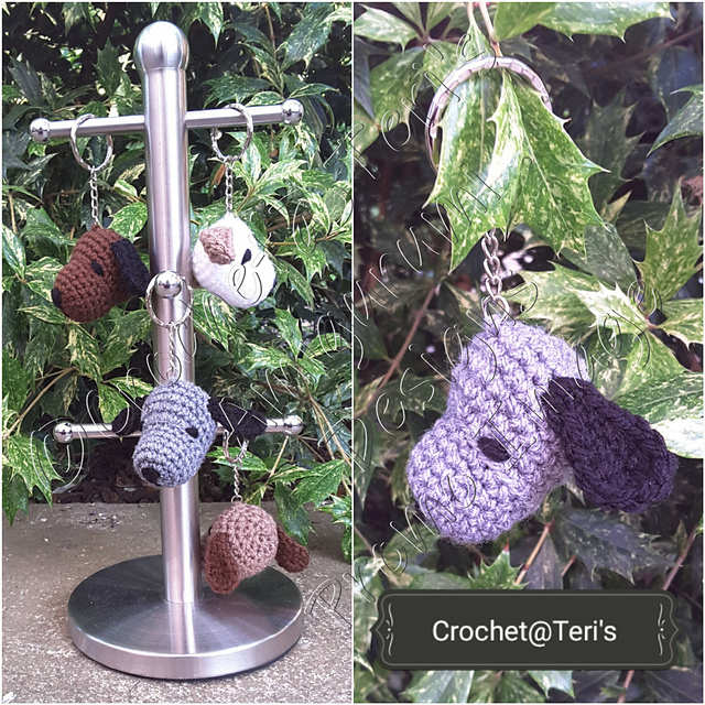 Ravelry: Dog Keychain pattern by Crochet at Teri's