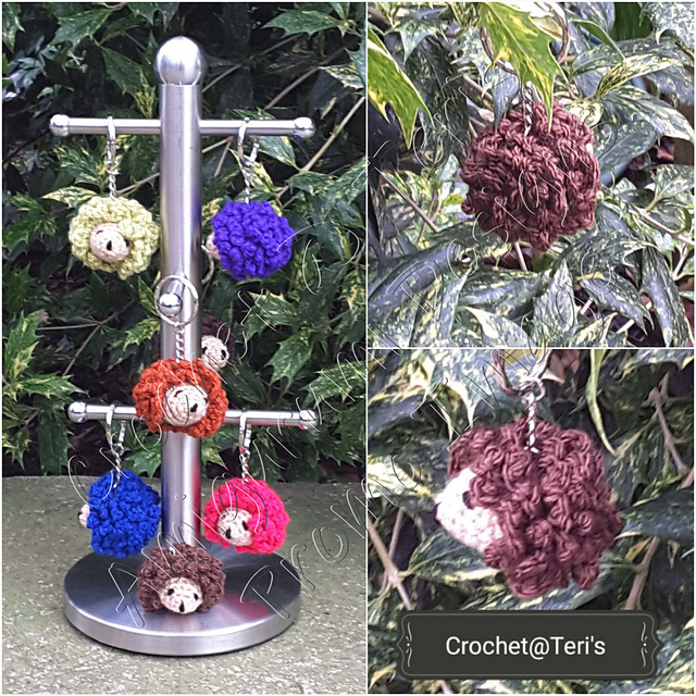 Ravelry: Hedgehog Keychain pattern by Crochet at Teri's