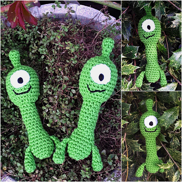 Ravelry: Alien Rattle and Comforter/Soother pattern by Crochet at Teri's