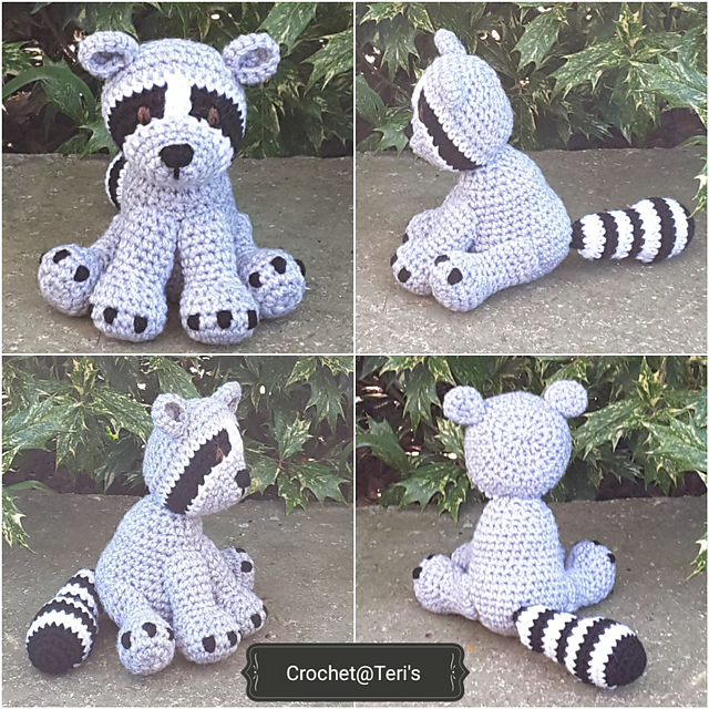 Ravelry: Raccoon pattern by Crochet at Teri's
