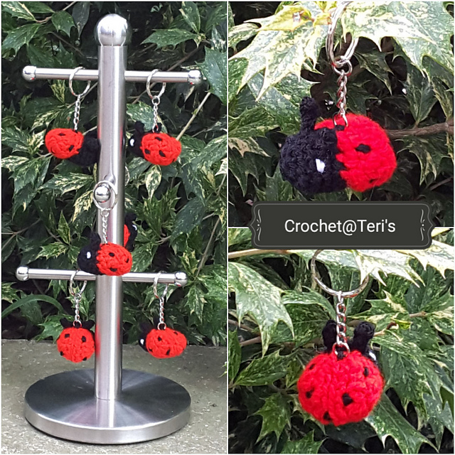 Ravelry: Ladybird Keychain pattern by Crochet at Teri's