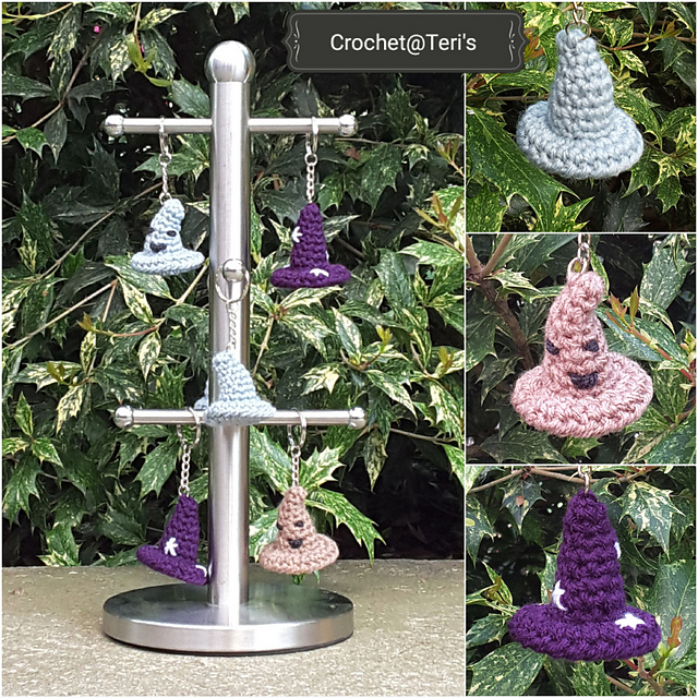 Ravelry: Pointy Hat Keychain pattern by Crochet at Teri's