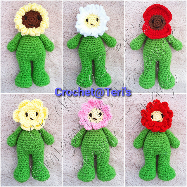 Ravelry: Flower Pal Pocket Buddies pattern by Crochet at Teri's
