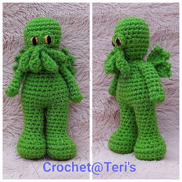 Ravelry: Little Cthulhu pattern by Crochet at Teri's