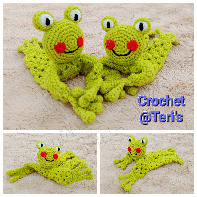 Ravelry: Happy Frog Granny Hexagon Lovey pattern by Crochet at Teri's