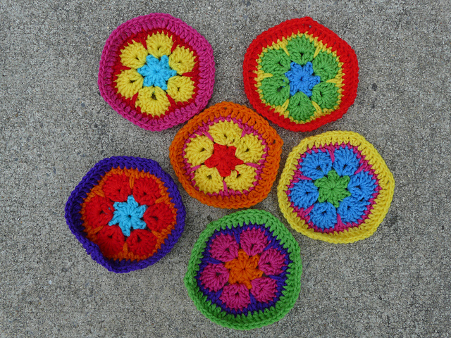 Ravelry: crochetbug13's African Flower Soccer Ball