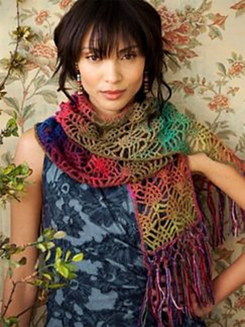 Ravelry: Strawberry Lace Scarf pattern by Robyn Chachula