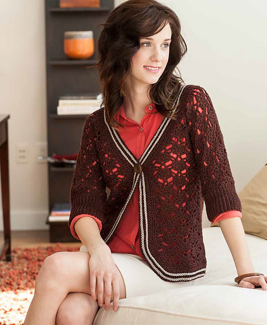 Ravelry: Walnut Berry Cardigan pattern by Robyn Chachula