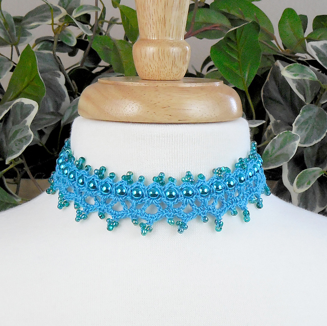 Ravelry: Beaded Choker pattern by Kathryn A. Clark