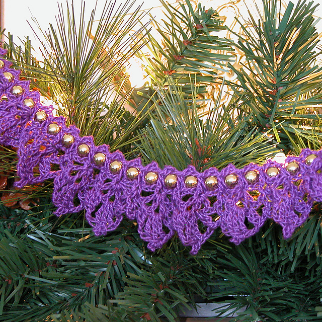 Ravelry: Gorgeous Purple Garland pattern by Kathryn A. Clark
