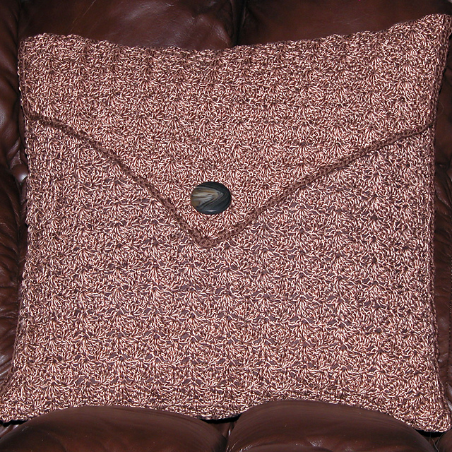 Ravelry: Button Pillow pattern by Kathryn A. Clark
