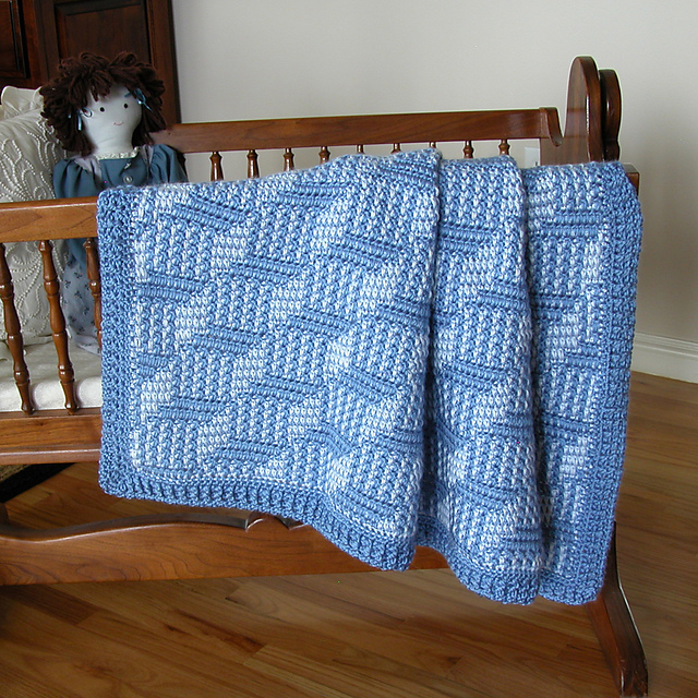 Ravelry: Baby Building Blocks Reversible Afghan pattern by Kathryn A. Clark