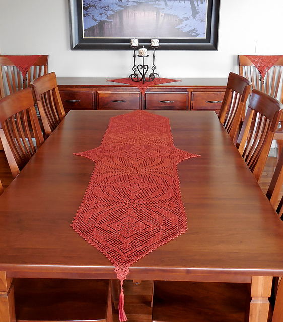 Ravelry: Celtic Ribbon Table Runner pattern by Kathryn A. Clark